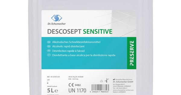 Dezinfectant Suprafete si Echipamente Medicale - Descosept Sensitive 5L
